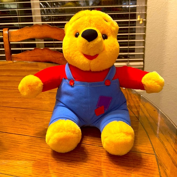 Mattel | Toys | Vintage Disney Hug N Wiggle Giggle Winnie The Pooh ...
